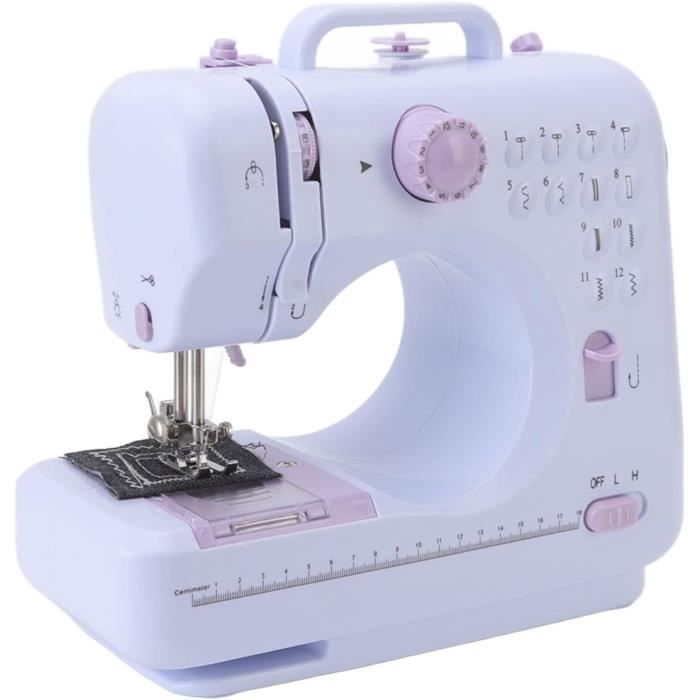 Mini Machine à Coudre, 110-220V 12 Points Électrique Ménage Machine à ...