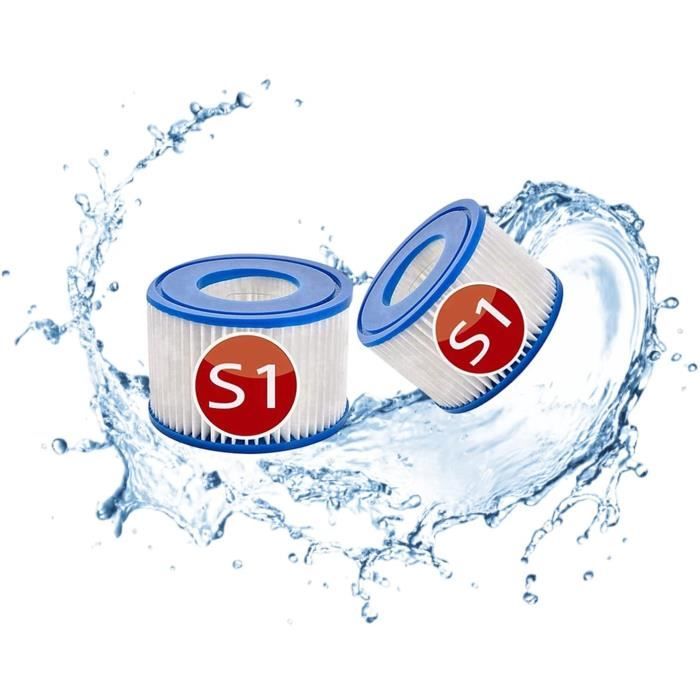 Cartouches De Filtre De Rechange Piscine pour Intex S1,Filtre à pour ...