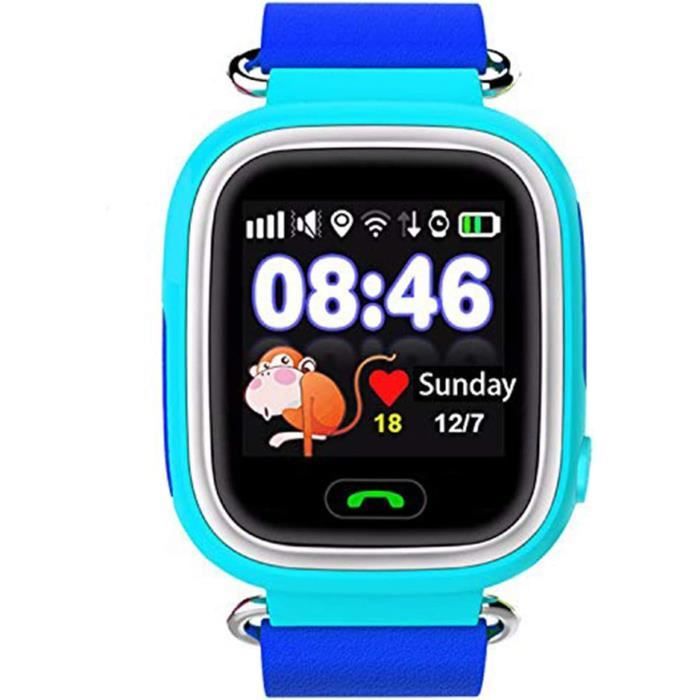 Montre Connectée Pour Ios-Android, Enfant Smarwatch Gsm Gprs Gps Lbs ...