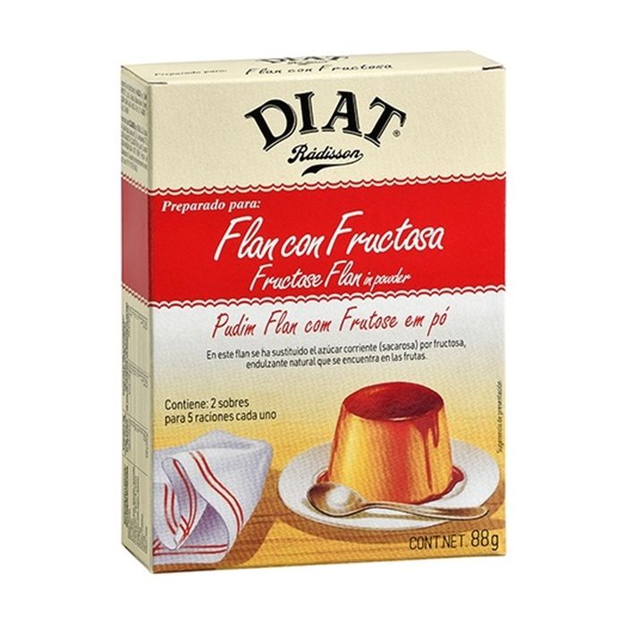 DIAT-RADISSON - Crème vanille au fructose 88 g de poudre (Vanille ...