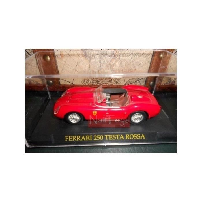 Ferrari Collection 250 Testa Rossa MODELLINO DIE CAST +BOX 1:43 MODEL ...