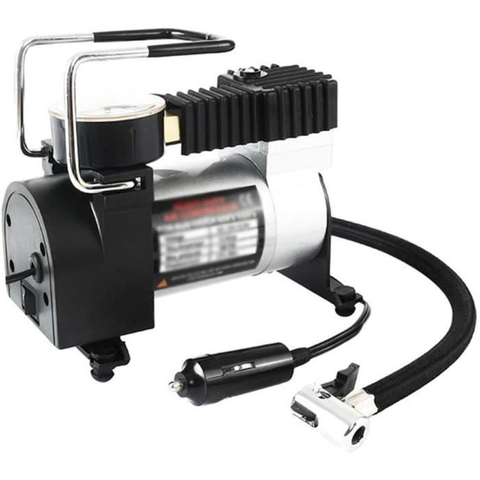 Compresseur De Voiture Électrique Portatif Multifonctionnel Avec Jauge ...