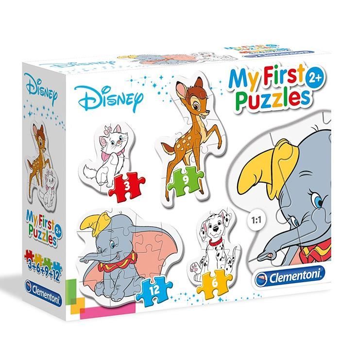 Puzzle pour Enfant - CLEMENTONI - My First Puzzle - 4 Puzzles - 3-6-9 ...