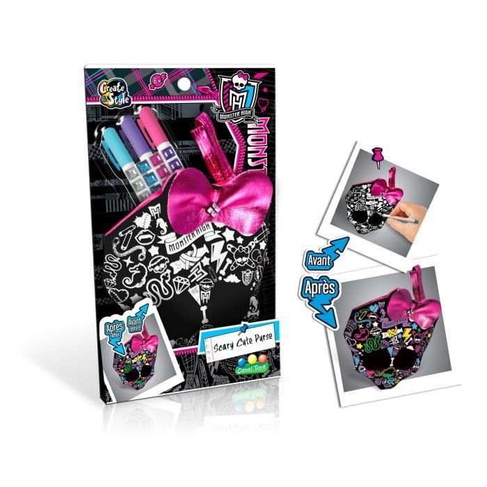 MONSTER HIGH Sac Scary Cute Multicolore - Cdiscount Bagagerie ...