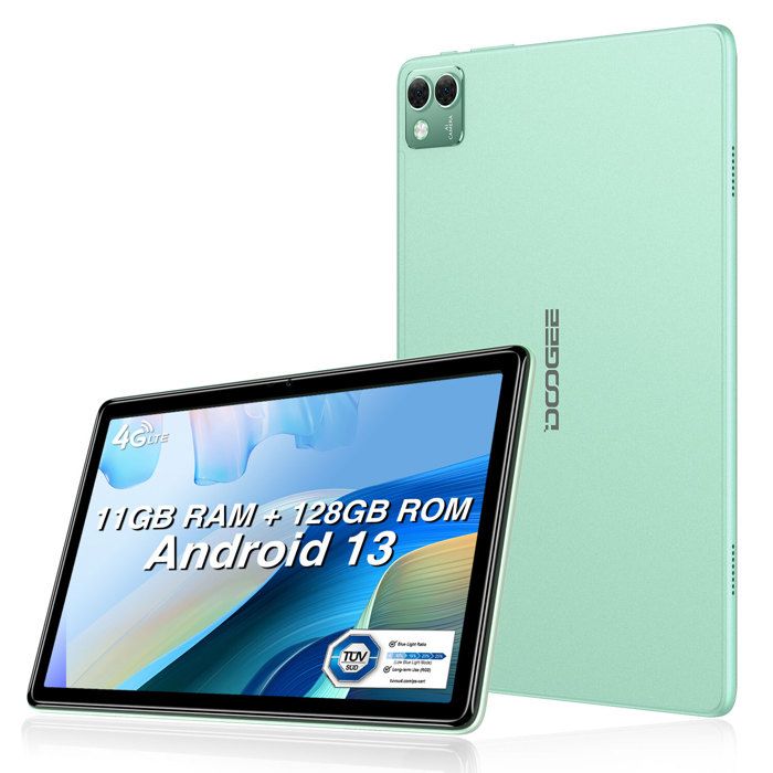 Tablette tactile DOOGEE T10S 10.1 pouces FHD 11Go+128Go -SD 1To 8MP+5MP ...