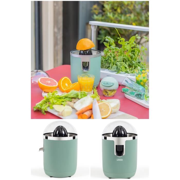 Presse-agrumes Fruits électrique vert 0.4l Design puissance 70W en ...