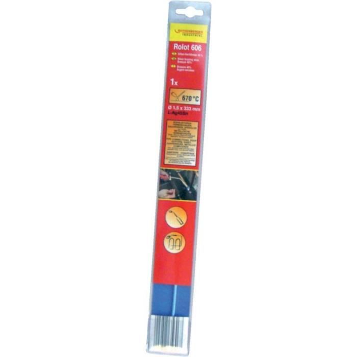 Baguette de brasage Rolot Nr.3.5606SB a 1 pièces - Cdiscount Bricolage