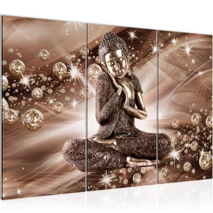 Runa art Tableau Décoration Murale Bouddha Feng Shui 120x80 cm - 3 ...