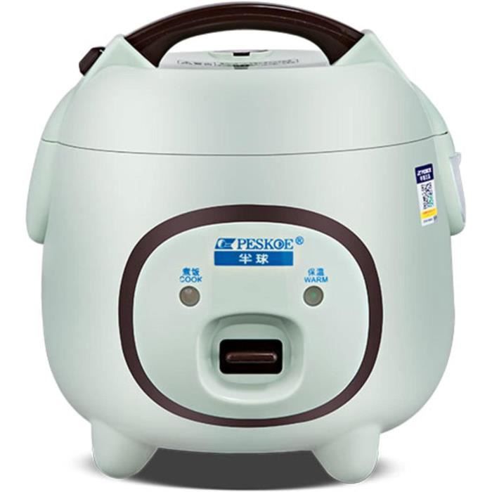 Cuiseur À Riz Petit, 1.6L Mini Cuiseur À Riz Pour 1-4 Personnes ...