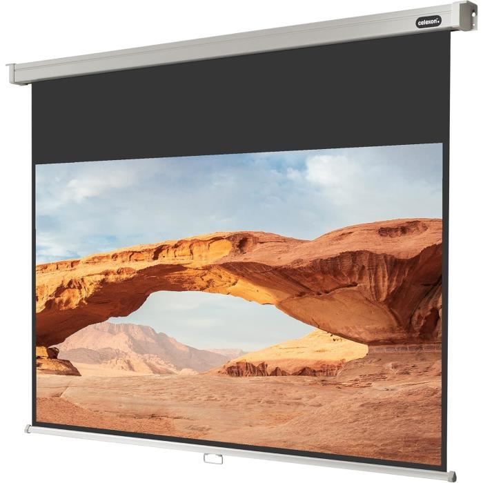 Écran De Projection Manuel 4K Et Fullhd Pour Écoles, Entreprises Et ...