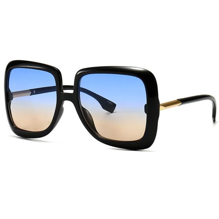 SHARPHY Lunettes de soleil femme le nouveau grand cadre rétro mode ...