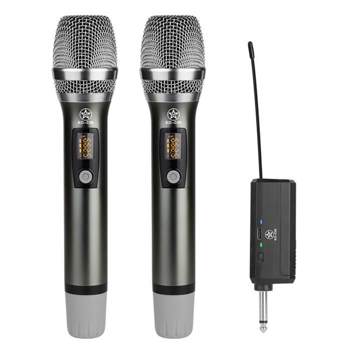 Microphone Sans Fil Universel 1 Drag 2 Microphone Portable U-Segment ...
