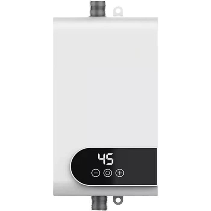 Mini Chauffe-Eau Électrique Instantané, Mini Chauffe-Eau Automatique,3500W-5500W Chauffe-Eau ...