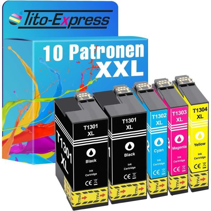 Titoexpress Proserie Lot De 10 Cartouches D'Encre Compatibles Avec ...