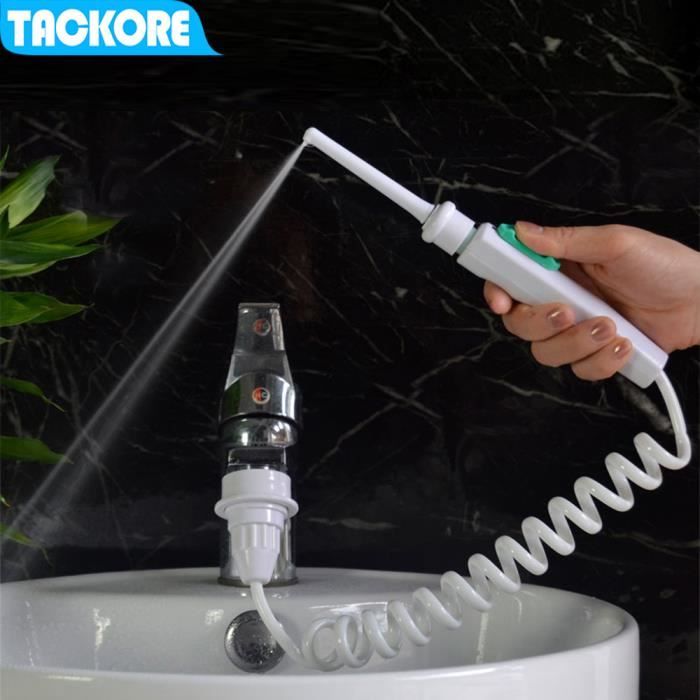 NETTOYANT APPAREIL DENTAIRE,--fil dentaire à Jet'eau, robinet ...