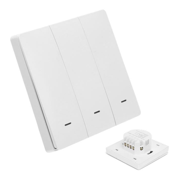 Interrupteur mural intelligent Push Button Timer pour TUYA ZigBee 86 AC ...