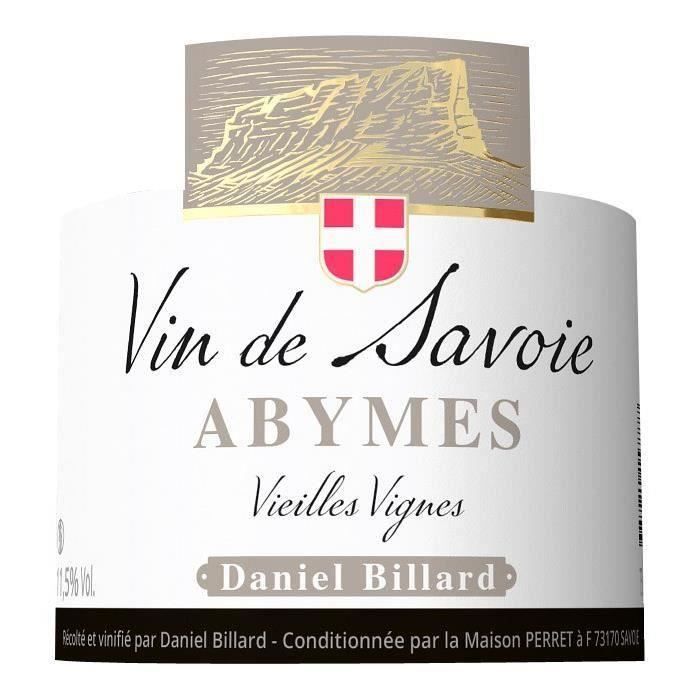 Daniel Billard Abymes Vieilles Vignes 2023 Savoie - Vin blanc de Savoie ...