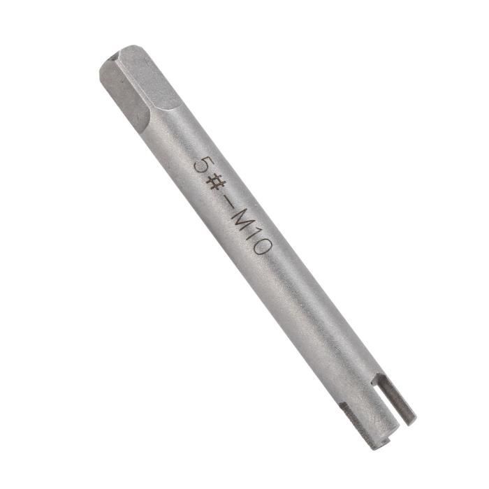Extracteur de robinet cassé - ZJCHAO - M10 - 3 mâchoires - tête carrée ...