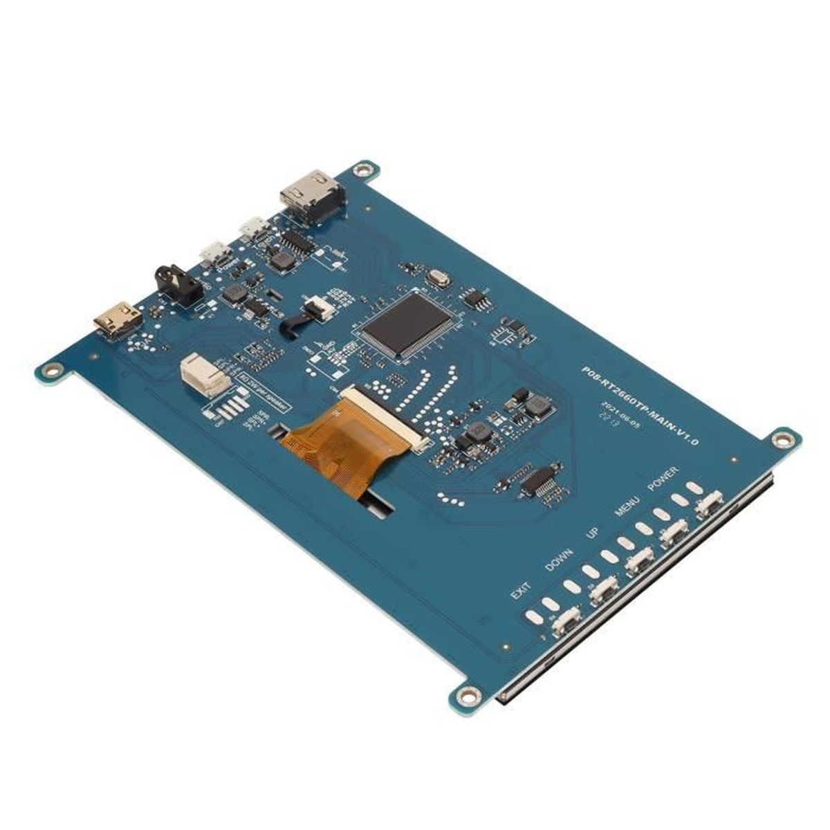 EIF Pour écran RasPi 7 pouces 1024x600 IPS écran 7 pouces couleur ...