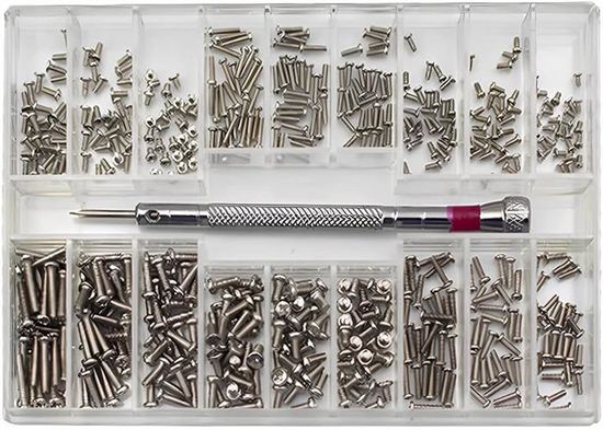 500 Pièces Kit de vis pour Ordinateur Portable et Disque Dur M.2 SSD, M2 M3 M2.5, Micro Vis de ...