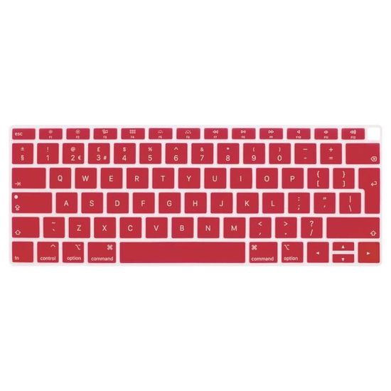 Vin Rouge UE - Modèle A1707 A1990 - Couverture de clavier anglais EU ...
