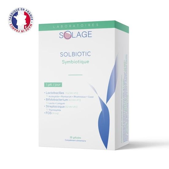 SOLBIOTIC. Bactéries lactiques & Prébiotiques. Complément Alimentaire ...