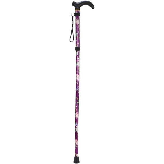 Canne Pliable, Canne De Marche, Réglable, Imprimée En Cinq Sections ...