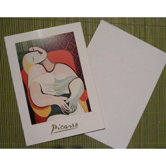 Pablo PICASSO - Le rêve - Carte Postale - Cdiscount Beaux-Arts et ...