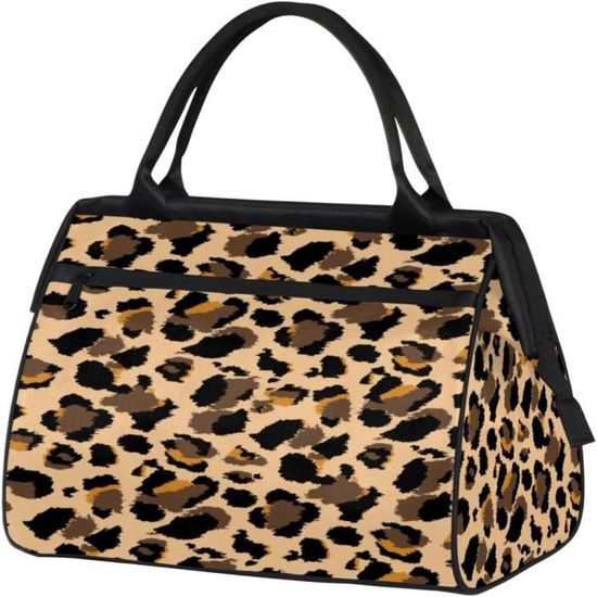 Sac De Voyage À Motif Léopard Pour Homme Et Femme 24 L Motif Léopard ...