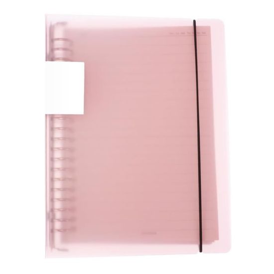 Couverture souple portable fonctionnel en spirale Notebooks Mémo ...