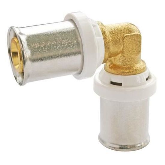 Raccord Multicouche - SOMATHERM FOR YOU - Coude égal à sertir Ø20 - U-H-TH - NF 545 - Cdiscount ...