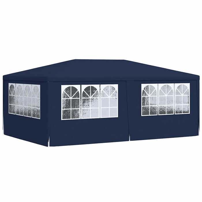 Elégant Barnum Imperméable Bleu - Tente de réception avec parois ...
