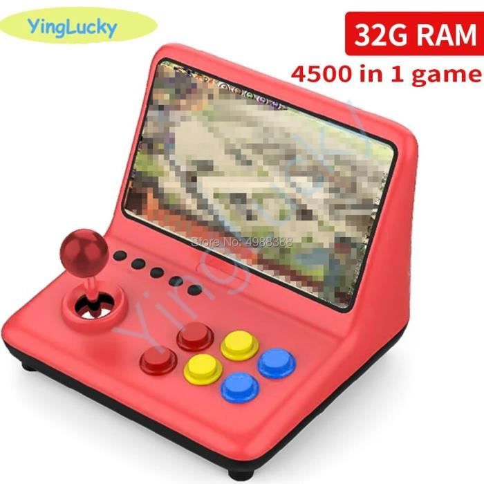 32g - Console de jeu rétro 3D avec grande manette intégrée, jeux de ...