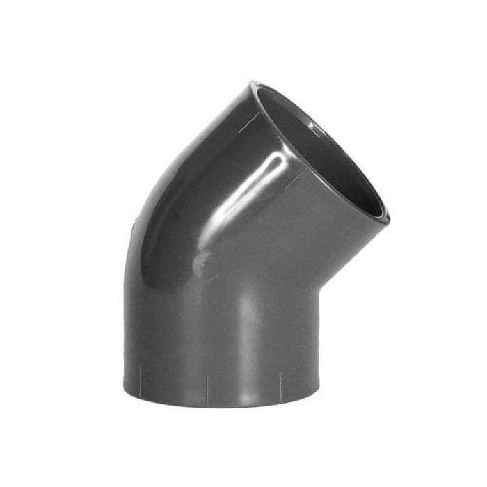 Coude PVC 45° à coller Ø 63 mm - Cdiscount Jardin