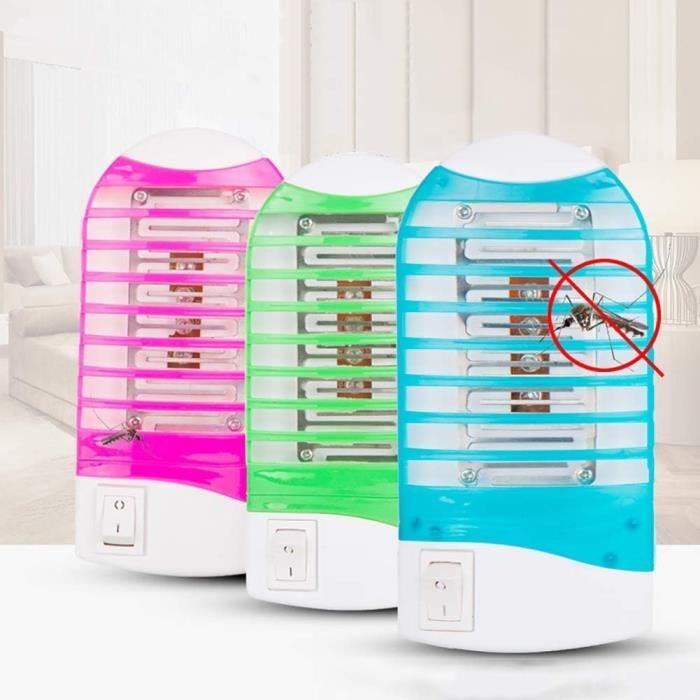Insect Killer, Plug-In Led Socket Electric Bug Zapper Mosquito Fly ...