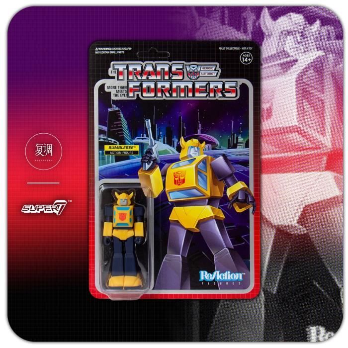 Bourdon - Super 7 Transformers Wave de réaction 1 3,75 pouces ...
