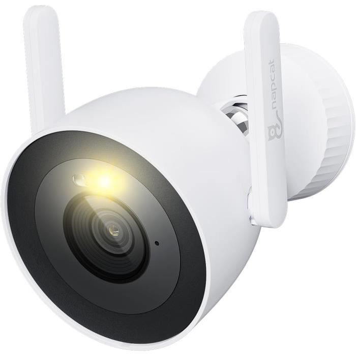 4MP Camera Surveillance WiFi Extérieure, Camera Exterieur WiFi 2,4GHz ...