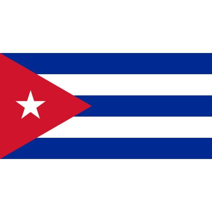 Drapeau Cuba Cubain - Drapeau Cuba Cubain - Dimension 150 X 90 cm - 100 ...
