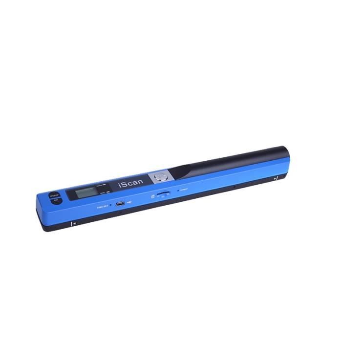 IScan — Mini scanner portable 900DPI pages A4, écran LCD, formats jpg ...