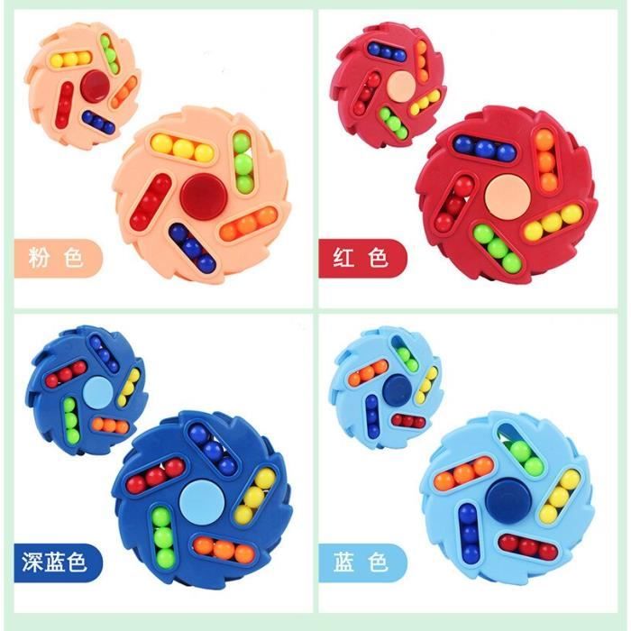 Fidget Spinner Fidget Toys Rotating Magic Bean Cube Fingertip Children ...