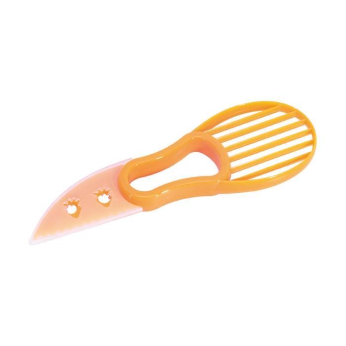 Avocat Trancheuse, Cutter, Pitter, Pilon, 3 dans 1 Outil avec Non Slip ...
