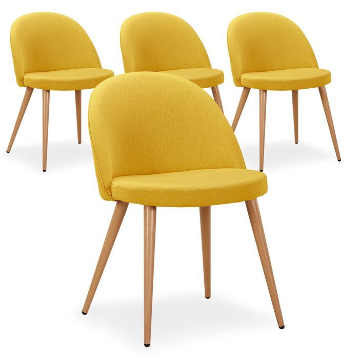 Chaises Scandinaves Rembourrees
