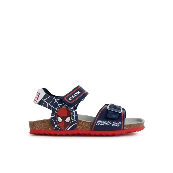 Sandales enfant Geox Ghita - Bleu Marine/rouge Bleu marine/rouge ...