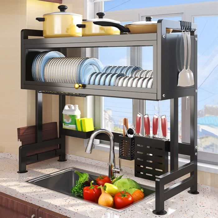 SALUTUYA support de rangement pour vaisselle Égouttoir multifonction à ...