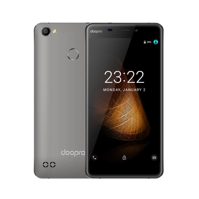 Doopro C1 Pro Smartphone 4G FDD LTE Écran HD de 5,3 pouces Qualcomm ...