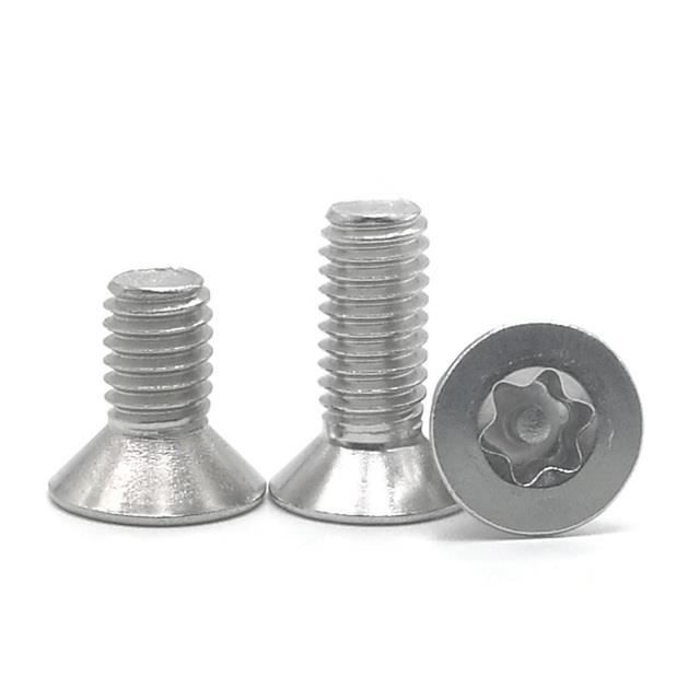VIS,M2 50pcs-10mm-304 stainless steel--5 50 pièces M3 M4 M5 M6 304 en acier inoxydable Six lobes ...