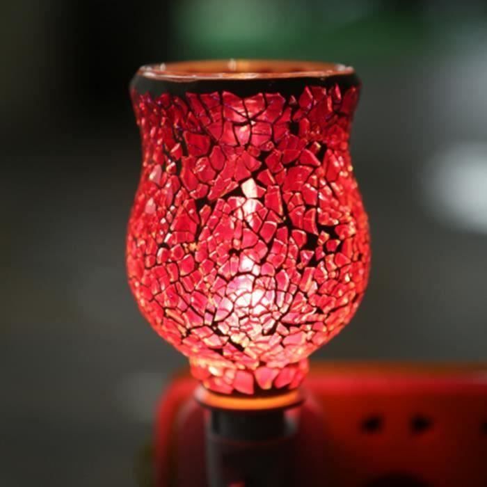 XINGFU-Lampe de fusion de cire sans flamme avec effet 3D lumière ...