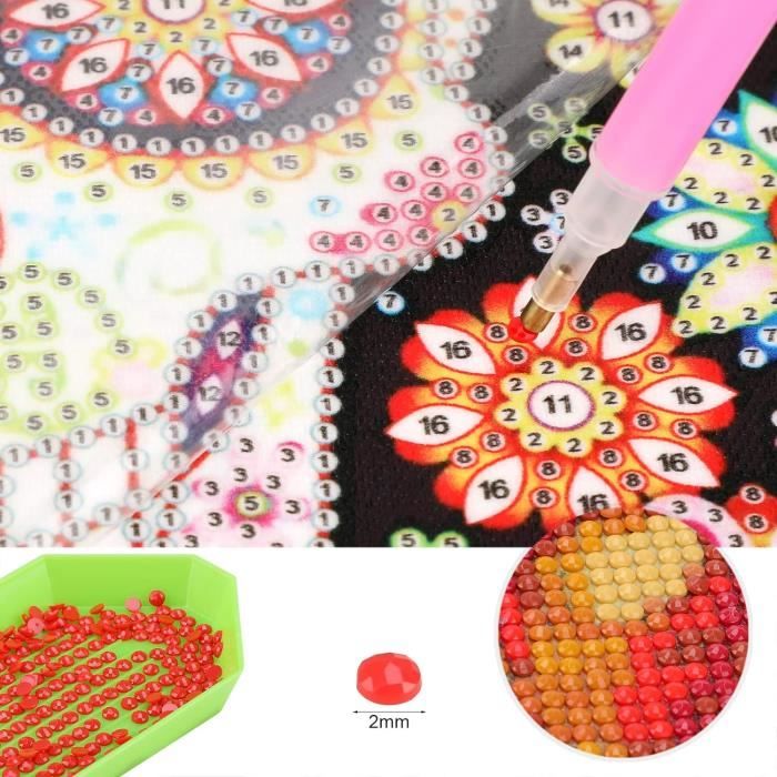 Lumineux Kit De Peinture Diamant 5D,Peinture Par Numéro Kit,Strass ...