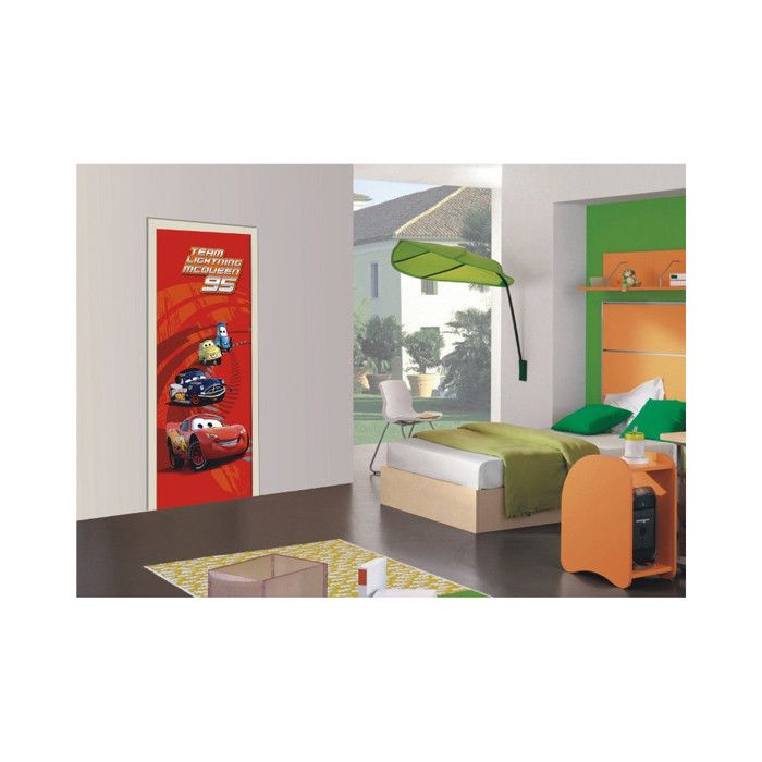 Poster porte Flash 95 Cars Dis - Cdiscount Maison