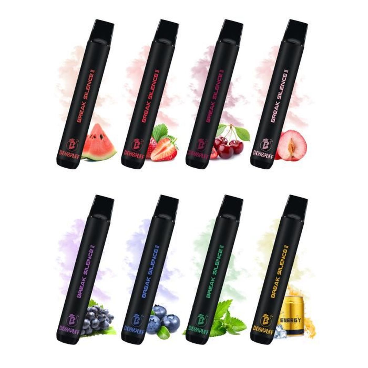 Puff Sans Nicotine BOSSPUFF Cigarette électronique Jetable 600 Bouffées ...